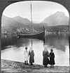 Nordfjordeid har ein nybygd kopi av eit vikingskip. Gloppen har den ...