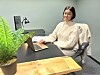 Andrea var blant dei første til å ta i bruk den nye studentstova