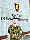 Håkon er tilsett i Telemark bataljon